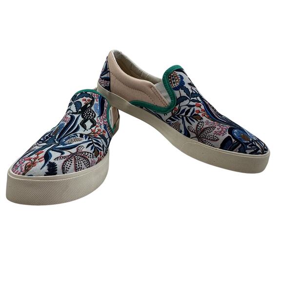 inkkas | Shoes | Inkkas Groove Floral Multicolor Art To Wear Artsy Slip ...